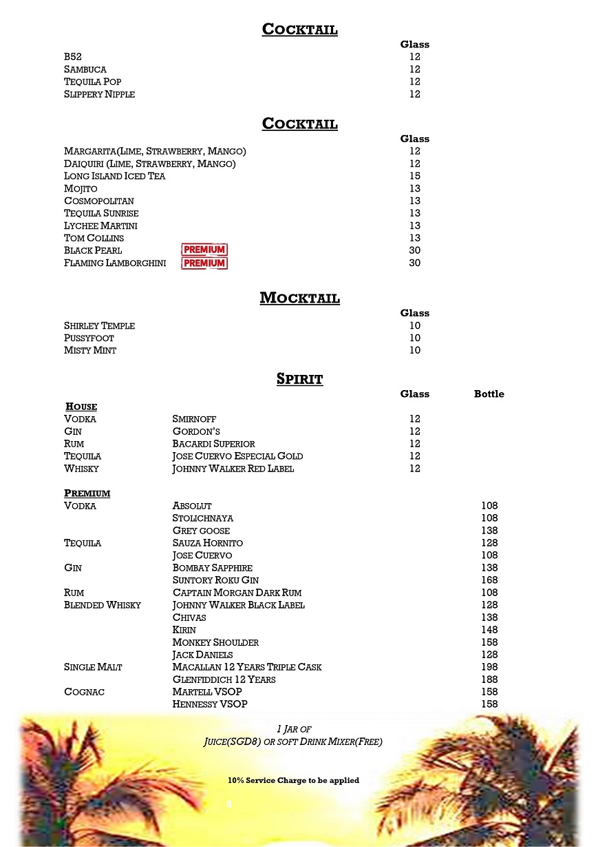 Our Menu – Adventure Paddlers